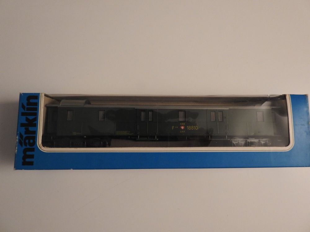 SBB Gepäck-Postwagen Märklin Spur H0 (Neu und originalverpackt) in Allschwil für CHF 25 – mit ...