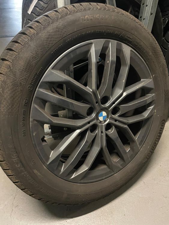 Pneu hiver BMW 205/60 R18 avec jante alu - parfait état! (D'occasion) à ...