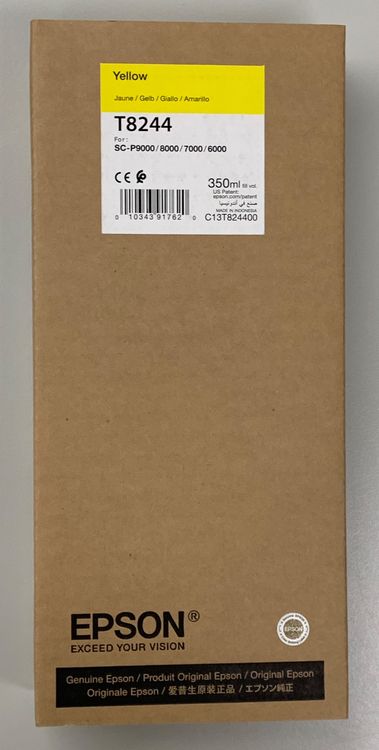 Epson SureColor Tinte SC-P9000/8000/7000/6000 Yellow T8244 | Acheter ...