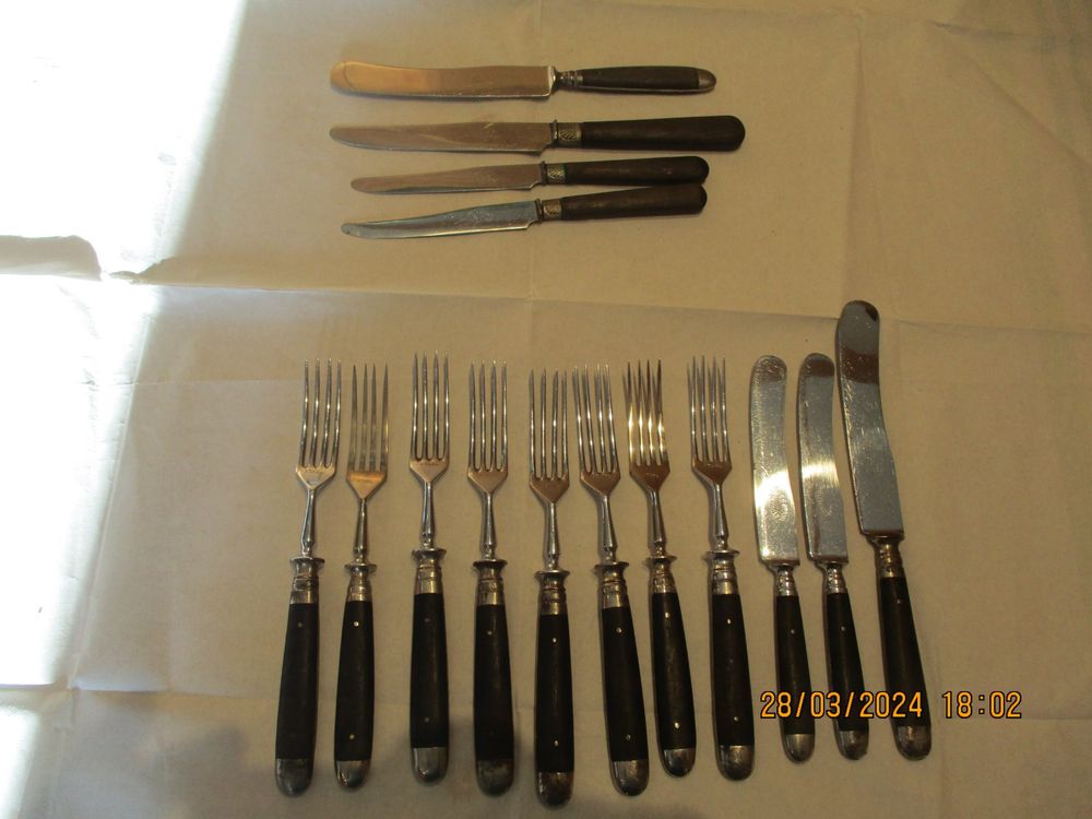 ANTIKE MESSER UND GABELN SOLINGEN GUSSSTAHL | Kaufen auf Ricardo