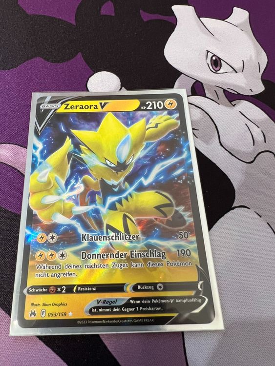 Zeraora V (CRZ 053) / Pokemon DE / Zenit der Könige | Kaufen auf Ricardo