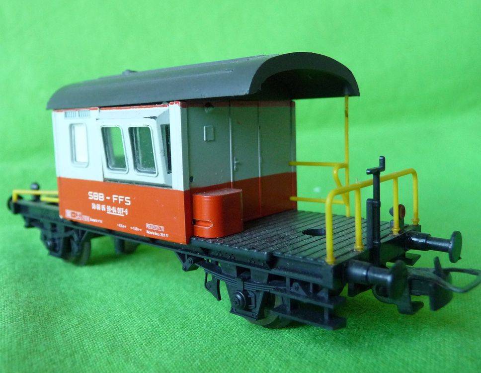 SBB Güterzug-Begleitwagen Sputnik Liliput Swissexpress WS (Neu (gemäss ...