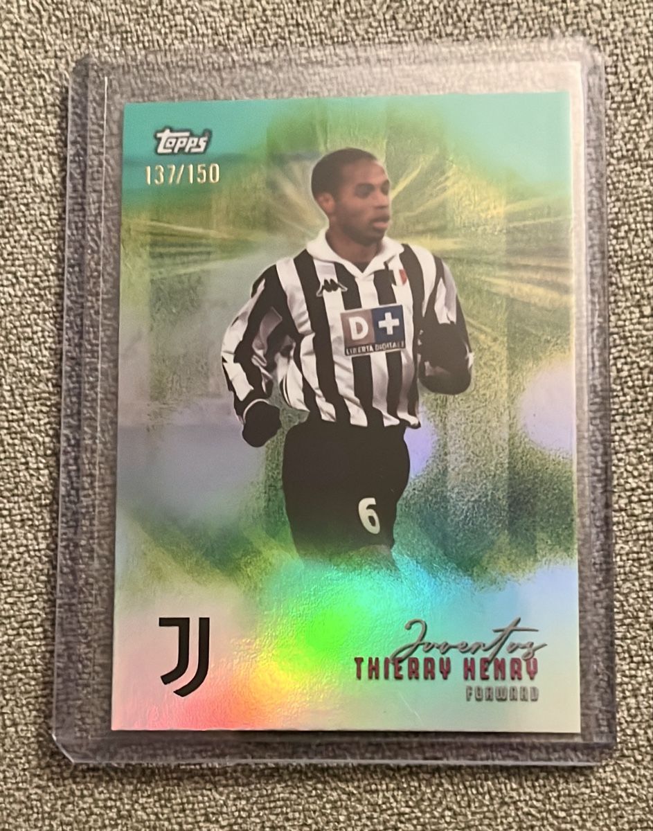 Topps Juventus Team Set 2025/26 Thierry Henry /150 (Neuf (Voir ...