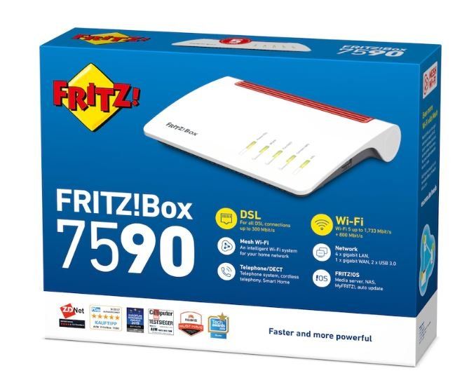 AVM Fritzbox 7590 (Gebraucht) in Gränichen für CHF 80 – nur Abholung ...