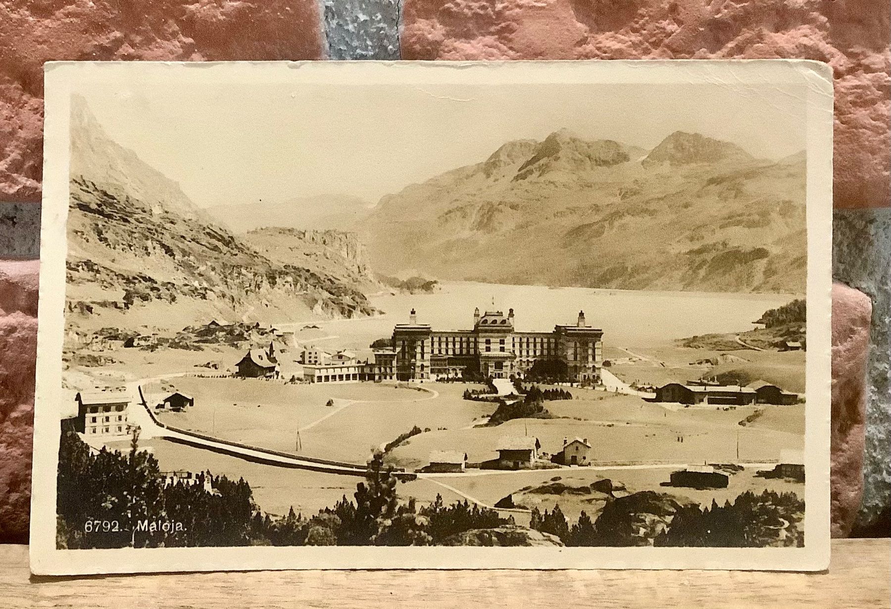 1911 - MALOJA - Hotel mit See - Engadin (Gebraucht) in Root für CHF 1 ...