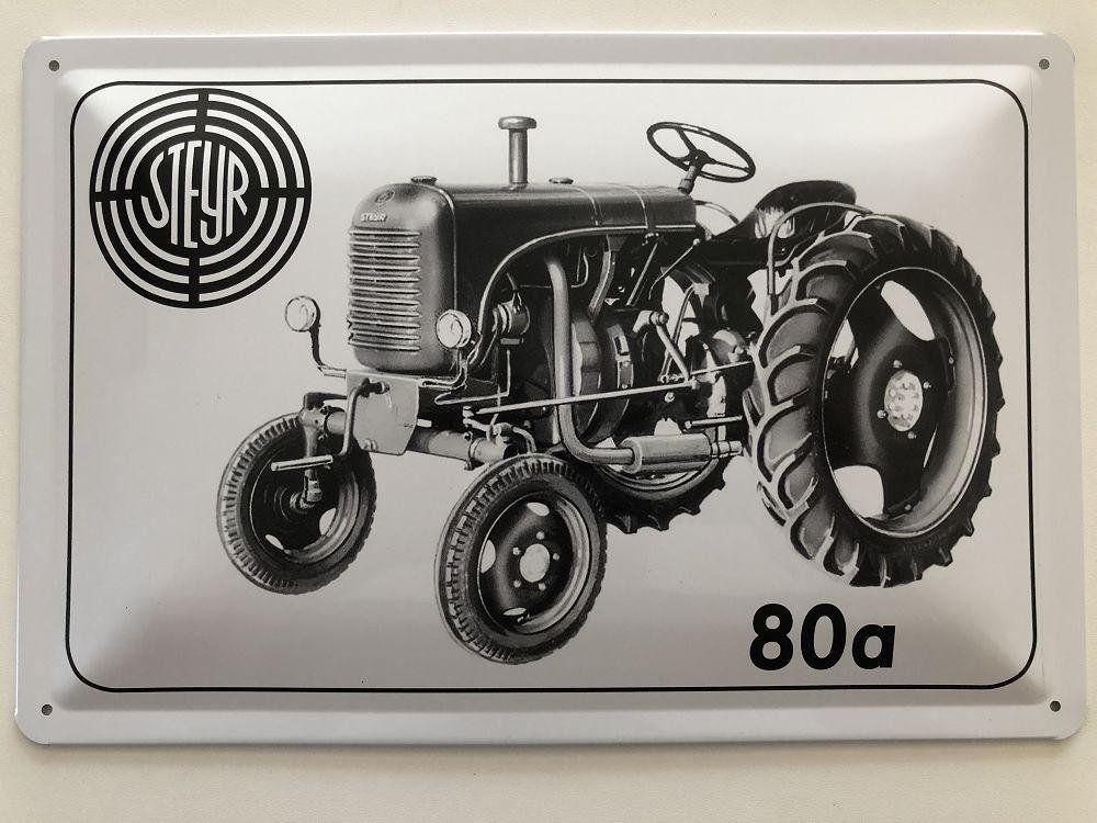 Blechschild-STEYR TRAKTOR 80 A-S/W (Neu und originalverpackt) in Rupperswil für CHF 16.95 – mit ...