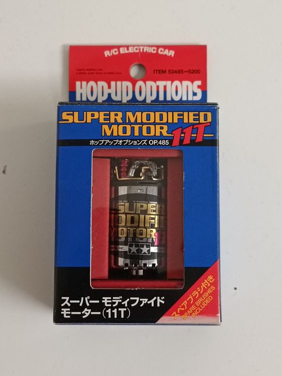 Tamiya RC Motor 53485 SUPER MODIFIED 11T NEW 2001 (Neu und ...