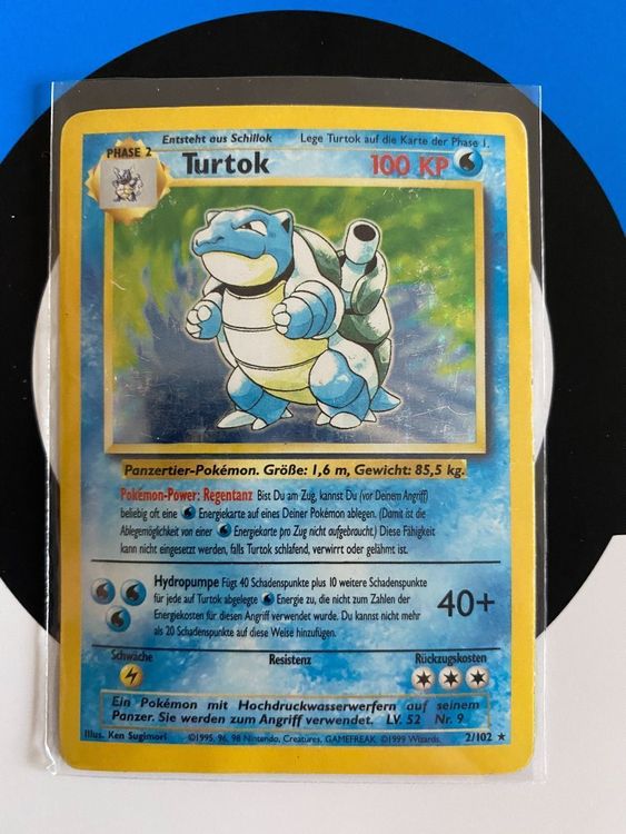 Turtok Base Set Pokémon Karte (Gebraucht) in Zürich für CHF 65 – mit ...