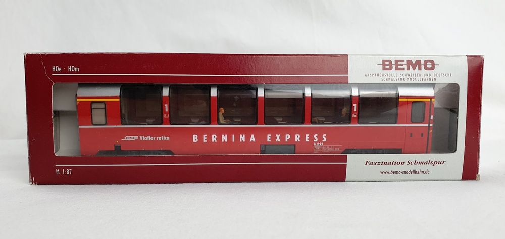 BEMO 3293 102 RhB A 1292 Bernina Express Panoramawagen OVP | Kaufen auf Ricardo