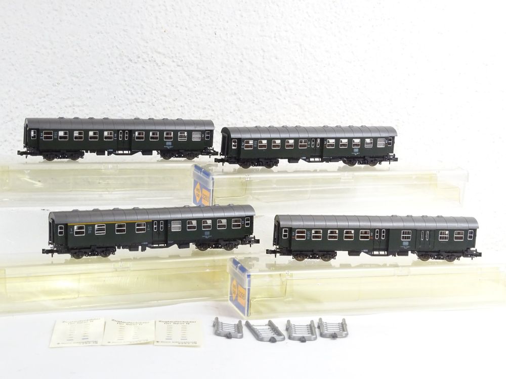Roco 2253 + 2255 + 2252 Umbauwagen 4 teilig, Spur N, OVP (Gebraucht) in Wohlen für CHF 18 – mit ...