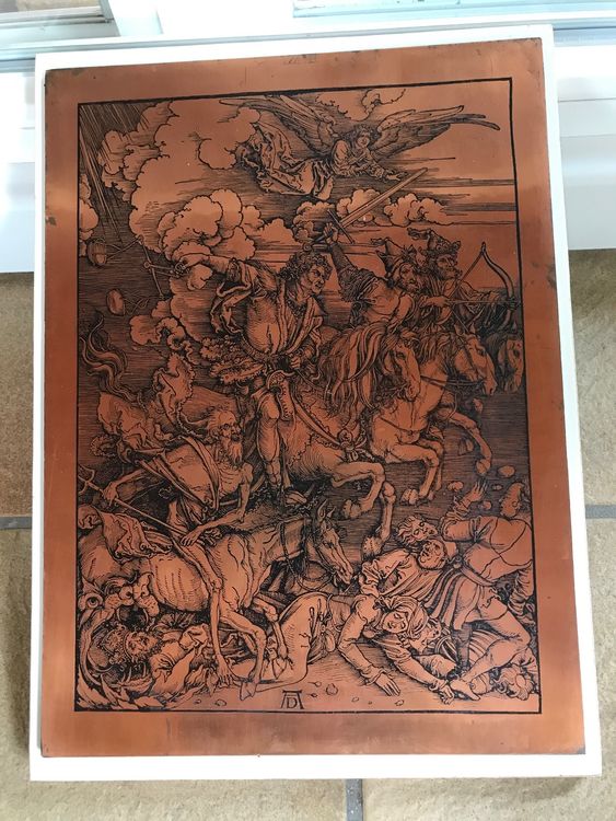 ORIGINAL KUPFERSTICH PLATTE | Kaufen auf Ricardo