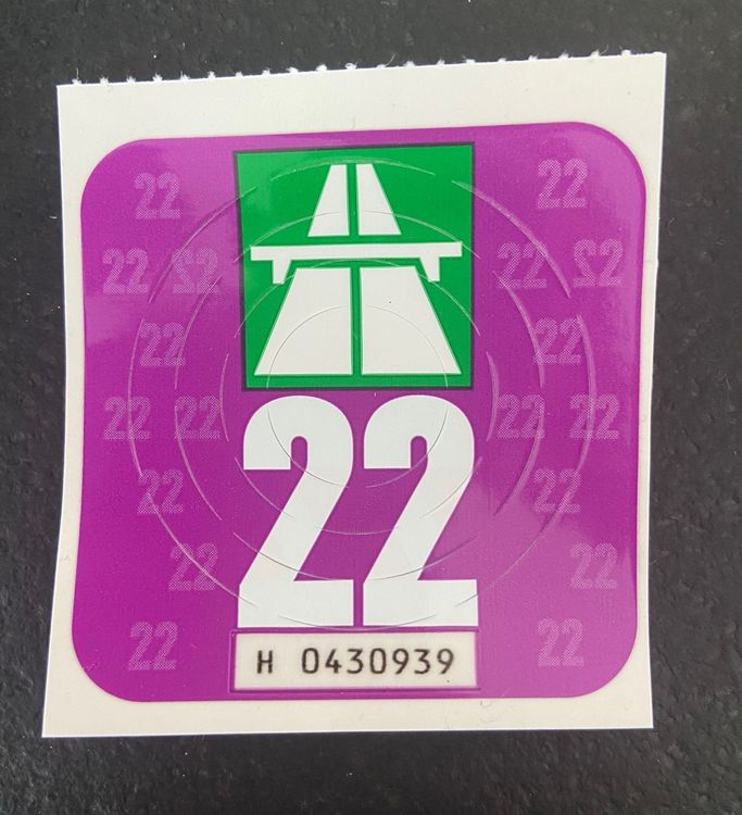 Autobahn Vignette 2022 | Kaufen auf Ricardo