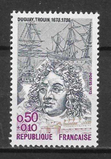 Timbres France: Duguay - Trouin 1973 neuf** | Kaufen auf Ricardo