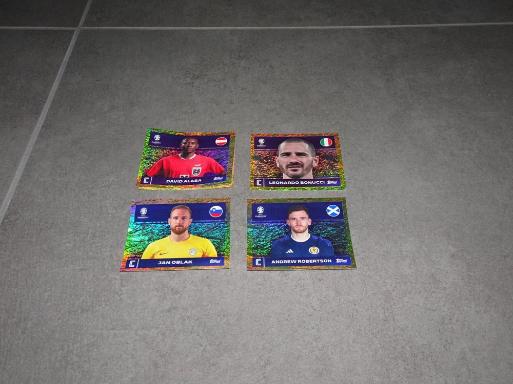 Auswahl Topps Gold Captain, Nr. 2, auswählen, Euro / EM 2024 (Neu ...