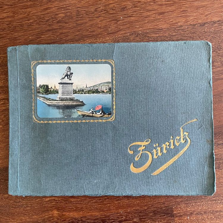 Ansichtskarten Album von Zürich Graph. Anstalt Paul Bender | Kaufen auf ...
