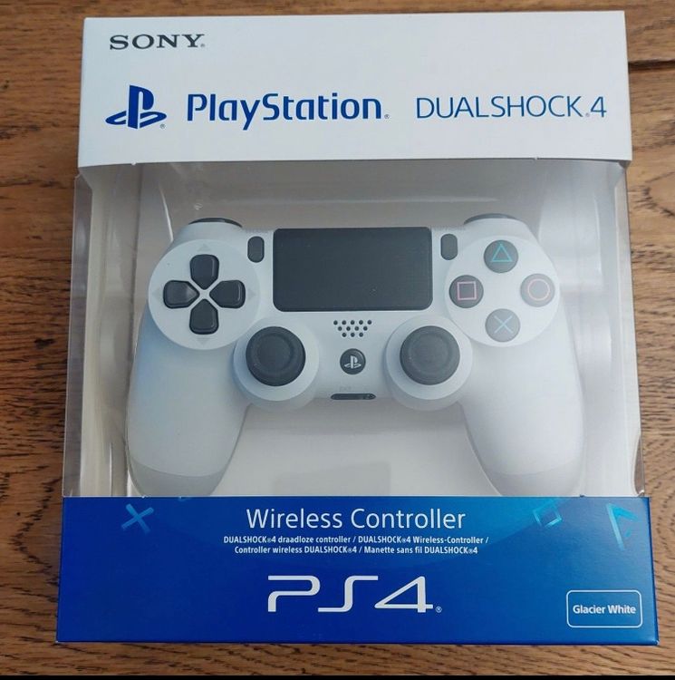 Playstation 4 Dualshock 4 Wireless Controller Glacier White (Neu und ...