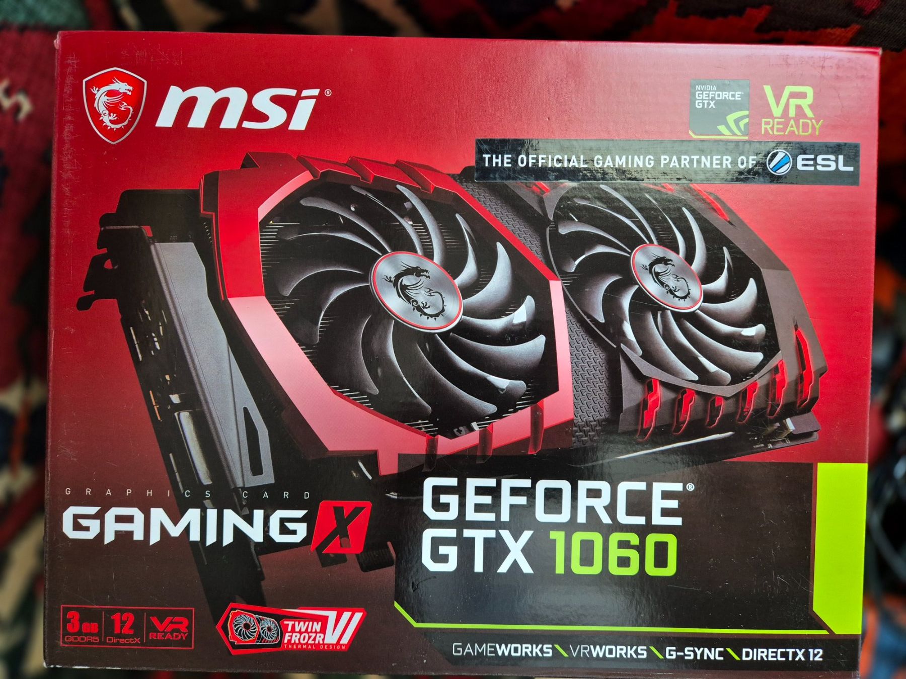 Grafikkarte MSI GeForce GTX 1060 GAMING X (Gebraucht) in Männedorf für ...