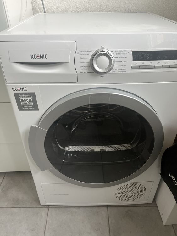 Tumbler Wäschetrockner KOENIC Abholung Winterthur (Gebraucht) in Aadorf für CHF 50 – nur ...