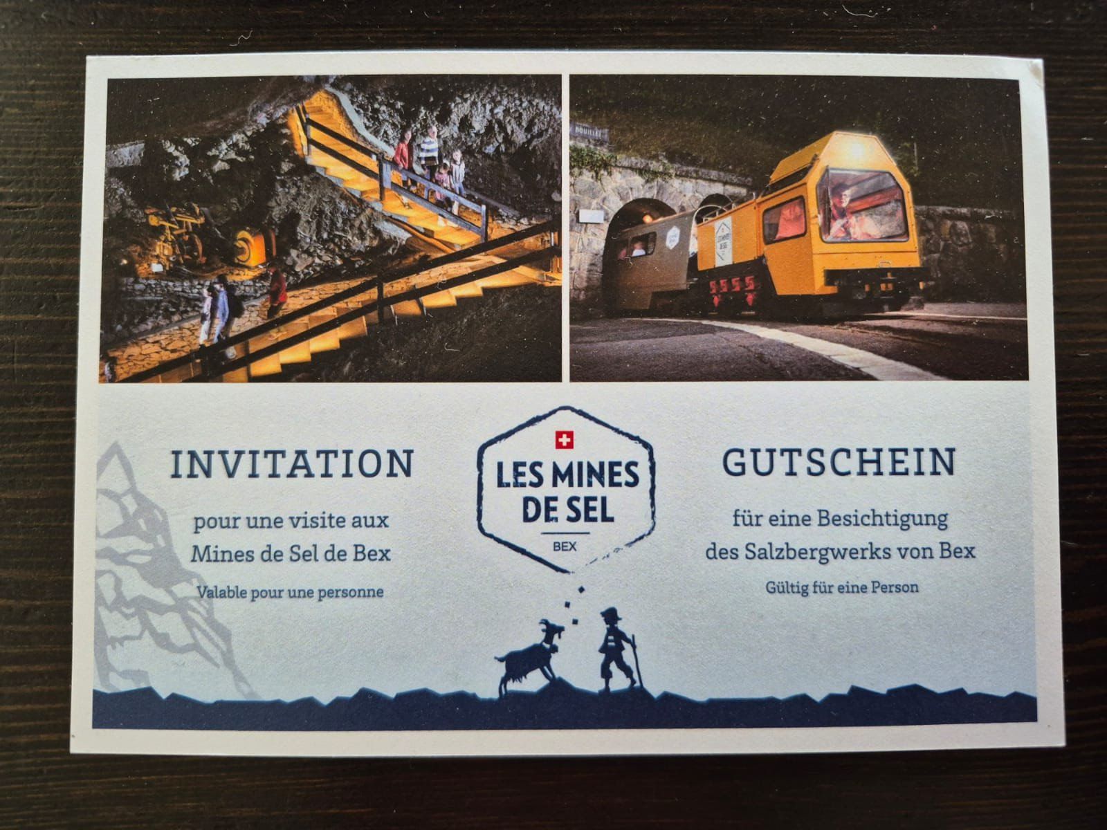 Invitation - Les Mines de Sel - Bex (Neuf avec emballage d'origine) à ...