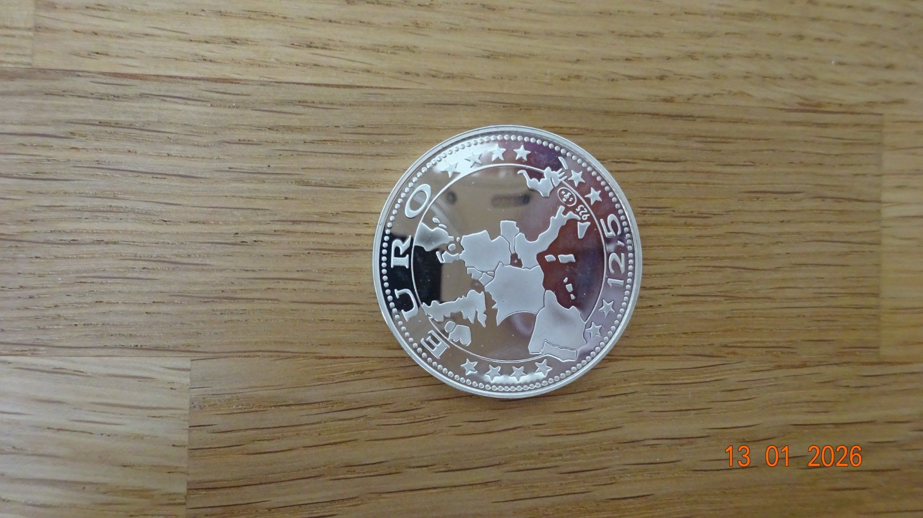 Euro argent 925 poids 12,5 grammes (D'occasion) à Bassecourt pour CHF ...