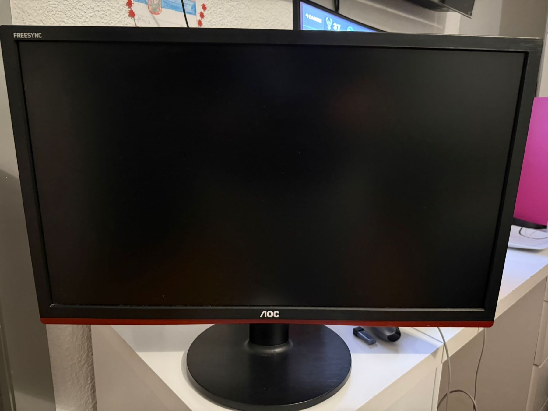 AOC Monitor, 24 Zoll, G2460VQ6, Top Zustand, Full HD (Gebraucht) in Wil ...