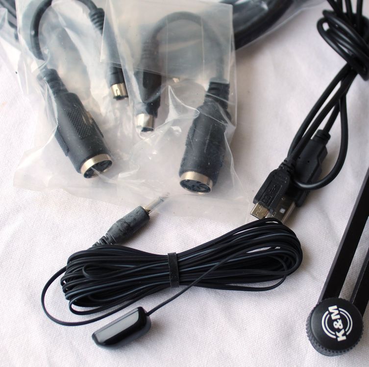 Lot Kabel Adapter Telefon TV Audio Video Daten Empfänger usw (Gebraucht ...