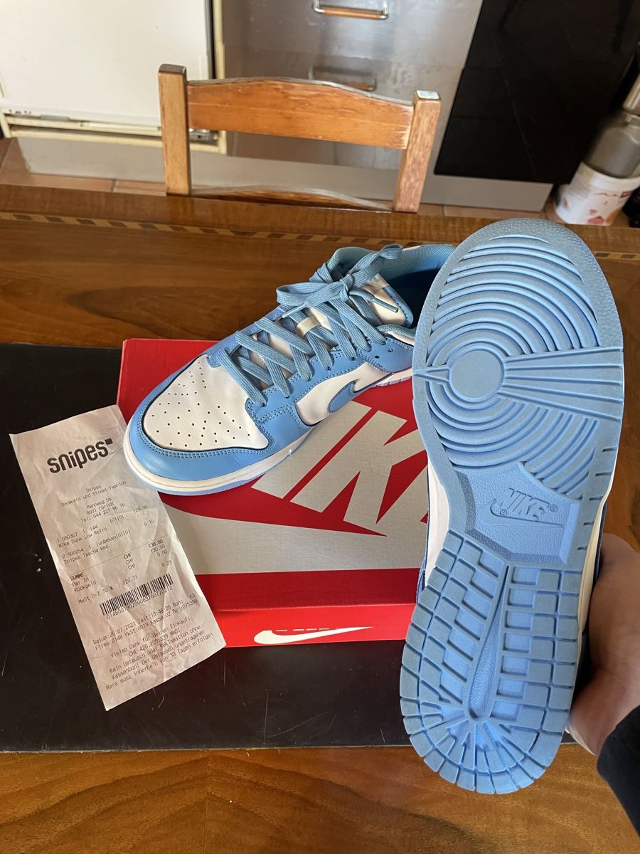 Nike dunk low UNC Taille 44 (D'occasion) à Donatyre pour CHF 50 – avec ...