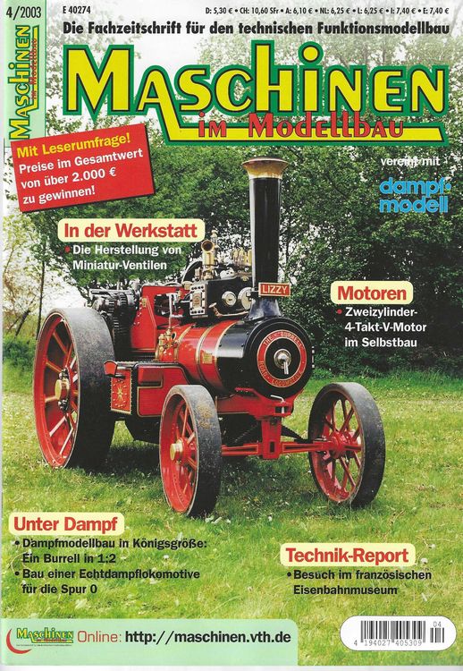 3 Magazine " Maschinen im Modellbau " (Gebraucht) in Worben für CHF 5 – mit Lieferung auf ...