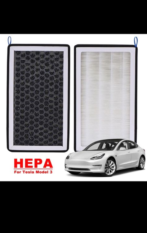 Tesla Model 3 Hepa Luftfilter | Kaufen auf Ricardo