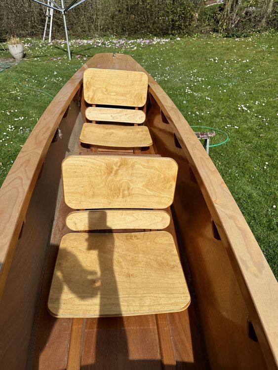 Nostalgisches Holz Kanu | Kaufen auf Ricardo