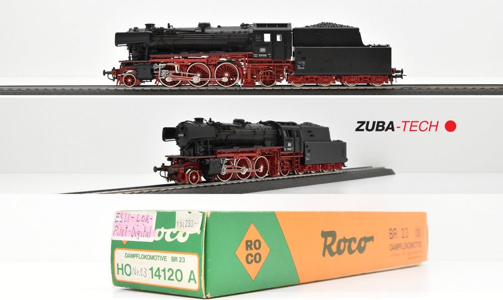 Roco 14120A Dampflok BR 23 DB H0 WS Digital OVP | Kaufen auf Ricardo