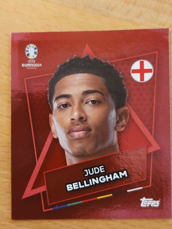 SP England Jude Bellingham (ohne Signatur) (Neu (gemäss Beschreibung ...