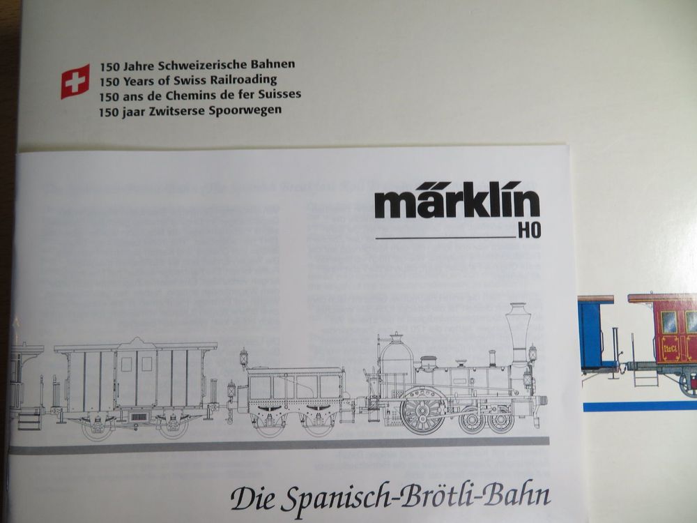 28471 Märkin HO "Spanisch-Brötli-Bahn" (Neu und originalverpackt) in Dottikon für CHF 229.9 ...