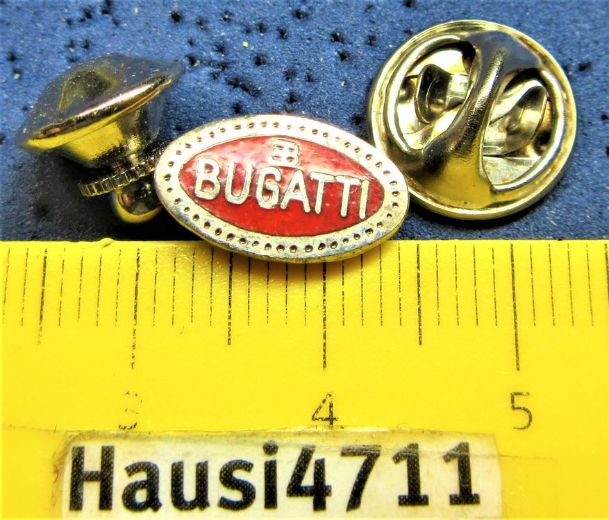 BUGATTI AUTO PIN MIT SECURITY-CLIP (Neu (gemäss Beschreibung)) in ...