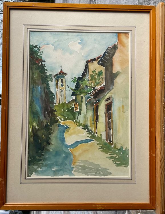 Aquarelle anonyme et gaie (Gebraucht) in Biel/Bienne für CHF 44 – mit Lieferung auf Ricardo kaufen