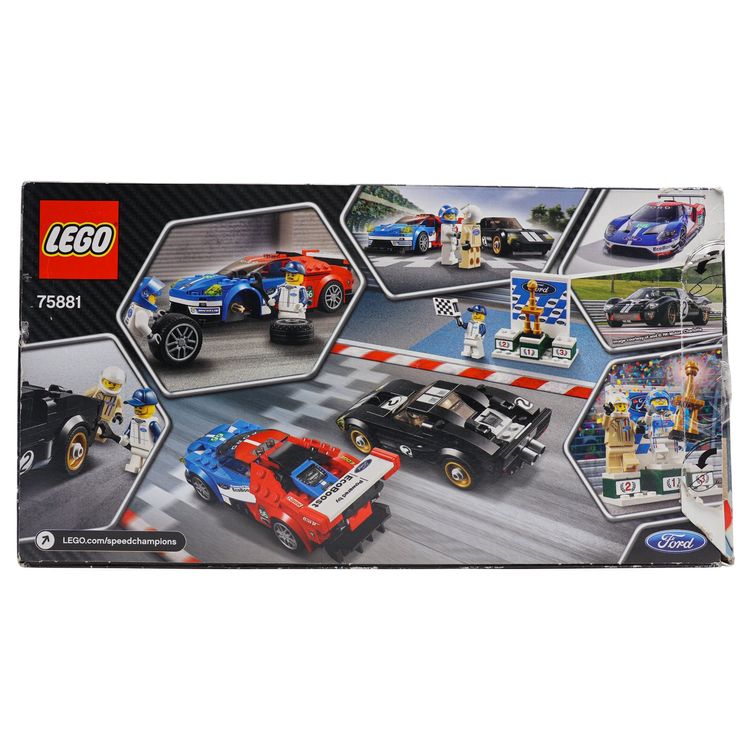 LEGO® Speed Champions 75881 2016 Ford GT & 1966 Ford GT40 (Gebraucht ...