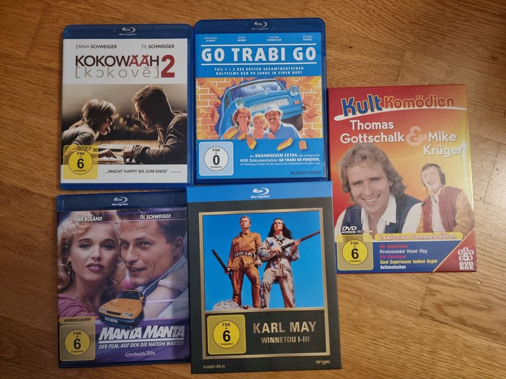 Diverse deutsche Blu-Ray/DVDs (Kultfilme) (Gebraucht) in Bertschikon ...