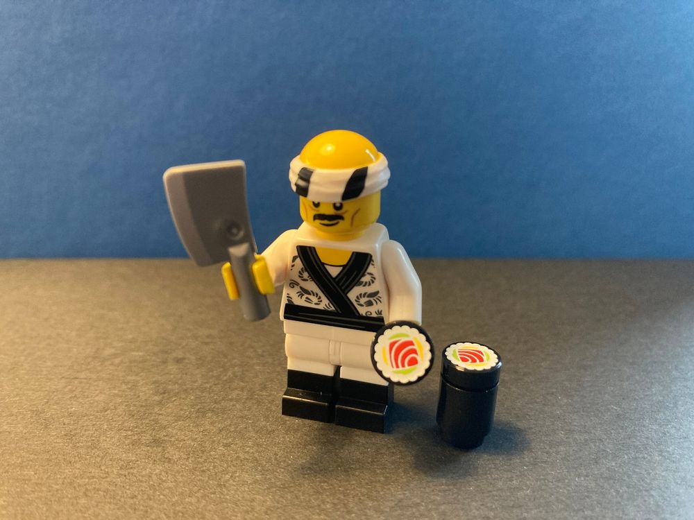 Lego Minifigur Sushi Chef, The Lego Ninjago Movie | Kaufen auf Ricardo