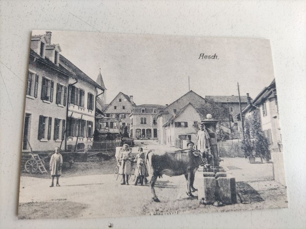 Alte Postkarte Aesch | Kaufen auf Ricardo