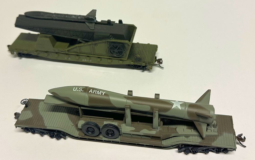 Bachmann/Model Power - US Army Zug HO - 7 verschiedene Wagen (Gebraucht ...