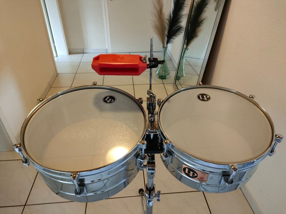 LP Tito Puente Stahltimbales 14/15 Zoll (Gebraucht) in BIEL-BIENNE für ...
