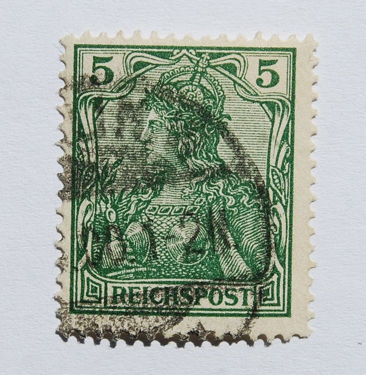 BM Germania Reichspost 5 Pfennig ab 1900 (Gebraucht) in Rüfenacht BE ...