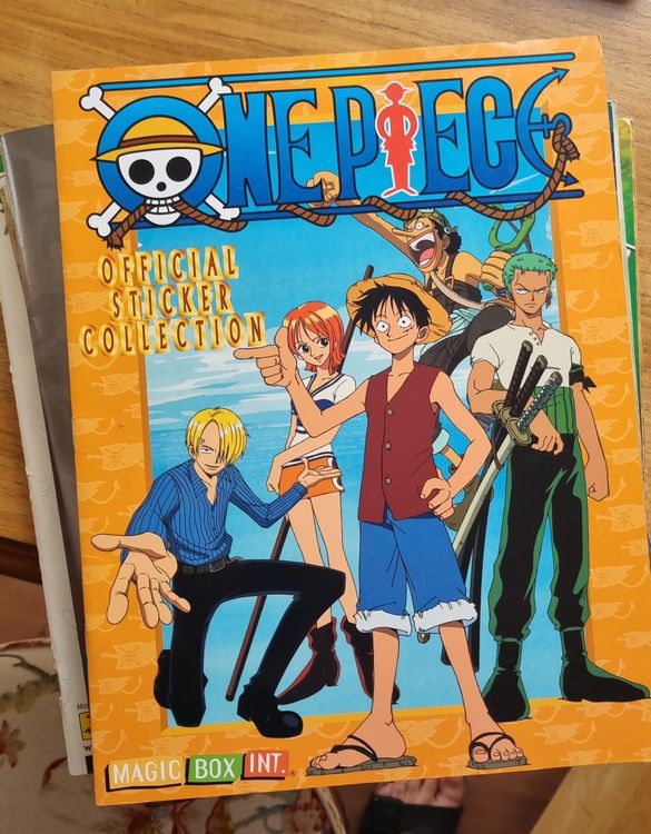 One Piece Stickeralbum | Official Sticker Collection | Kaufen auf Ricardo