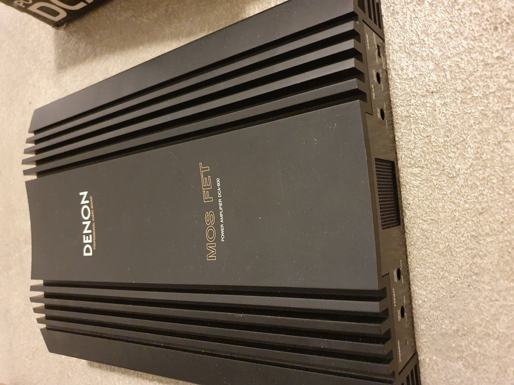 Denon DCA-600 MOS FET Auto 4 Wege Endstufe Verstärker defekt (Defekt ...