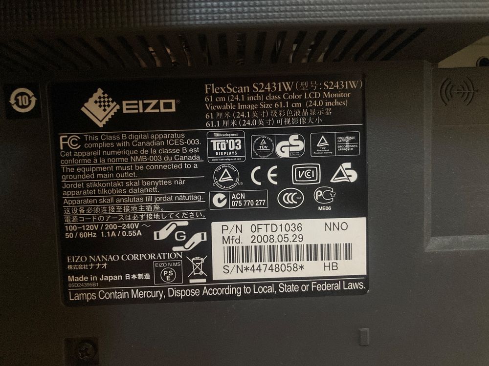 Eizo S2431W Monitor | Kaufen auf Ricardo