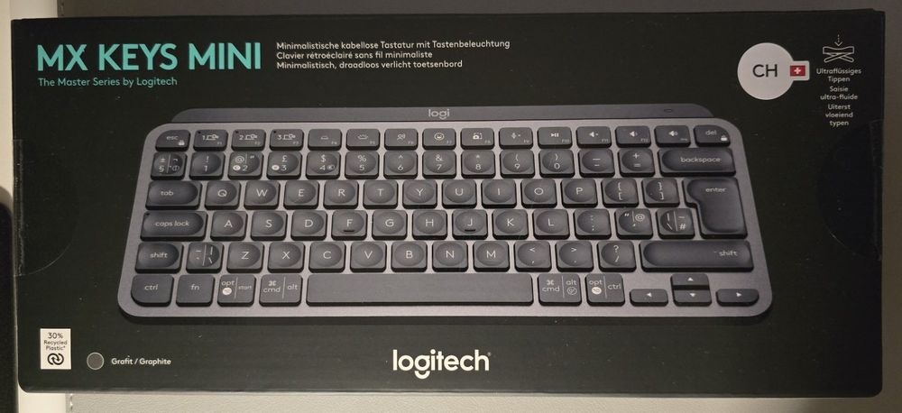 Logitech MX Keys Mini Keyboard - CH Version mit Garantie (Neu und ...