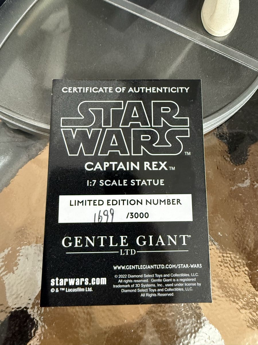 Gentle Giant Star Wars - The Clone Wars: Captain Rex - 1/7 (Neu (gemäss ...