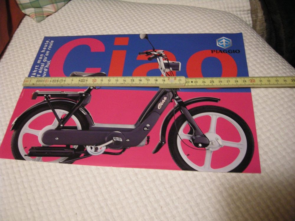 Ciao, Piaggio, Prospekt, Mofa (Neu (gemäss Beschreibung)) in Birmenstorf AG für CHF 8 – mit ...