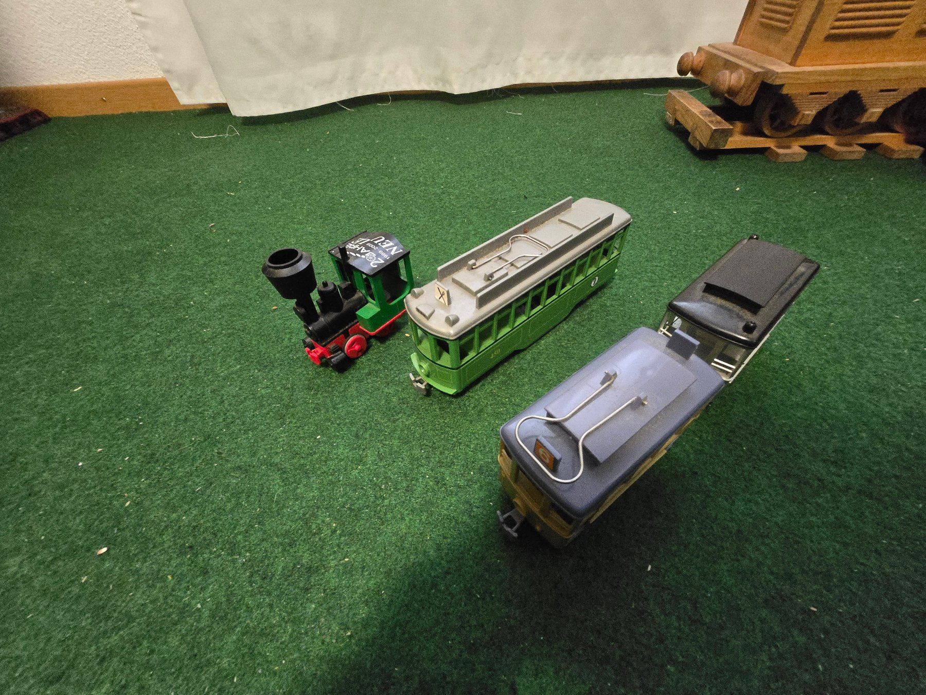 LGB Gnomy Strassenbahn und Stainz Dampflok (Gebraucht) in Egg (Flawil ...