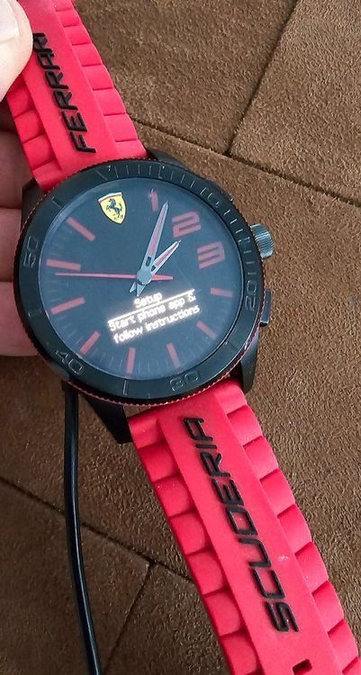Ferrari Scudera Armbanduhr neu unbenutzt absolut vergriffen (Neu ...